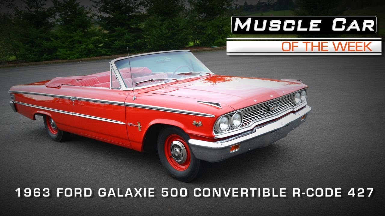 1963 Dual Quad 427 Ford Galaxie Convertible