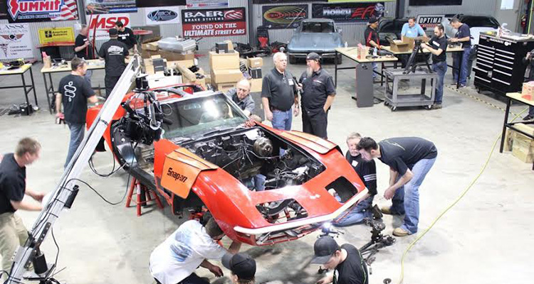 RideTech 48-Hour Corvette: Day One Recap, 16 Hours In