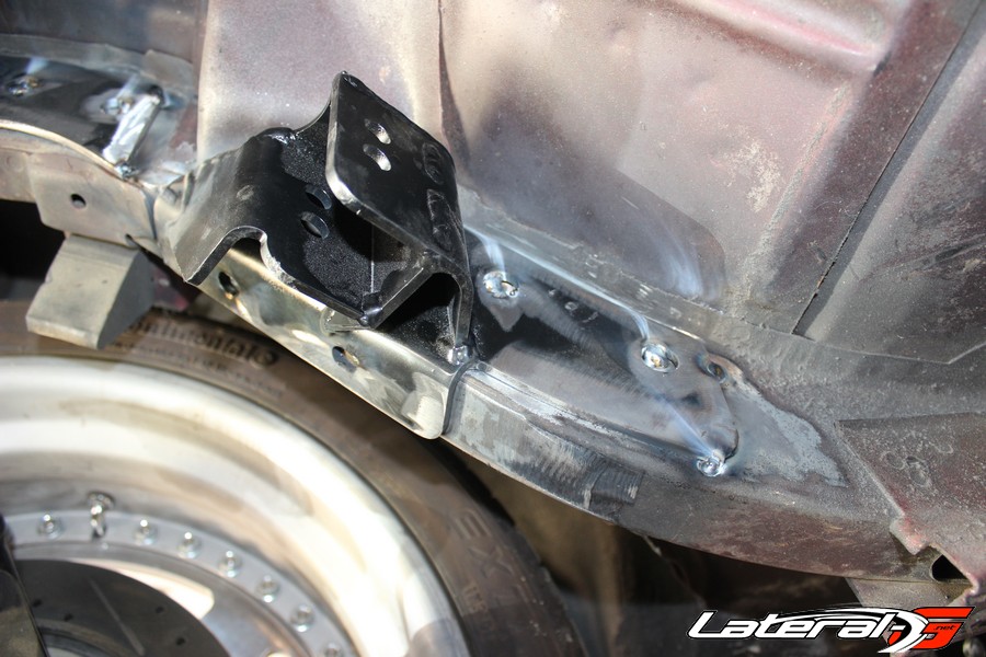 camaro nova rear suspension leaf spring to four link ca chassisworks 096