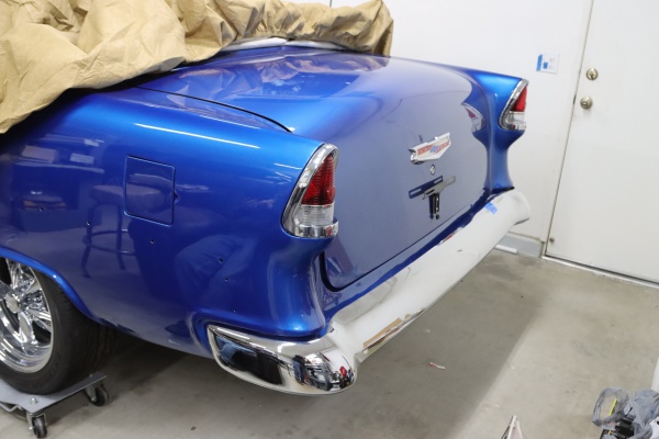 Project 1955 Bel Air Rear End Finishing Touches