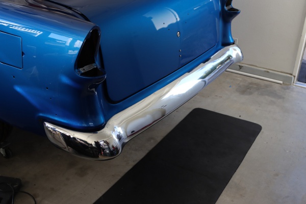 Project 1955 Bel Air Rear End Finishing Touches